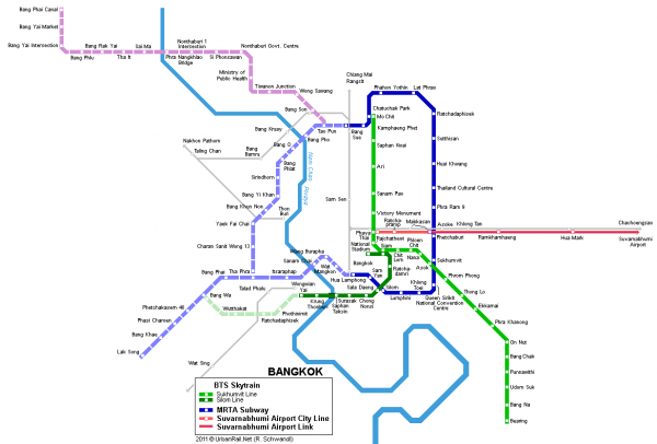 Metro v Bangkoku – mapa, jízdné, doprava | Průvodce 2023