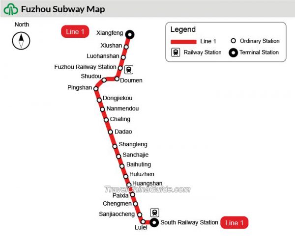 Fu-čou | Pražské Metro