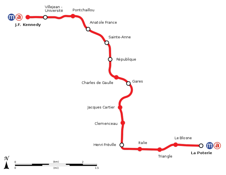 Metro v Rennes – Mapa MHD, cena jízdného a veřejná doprava