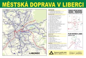 MHD Liberec (DPMLJ) - Mapa, cena jízdenek a jízdní řády | Průvodce