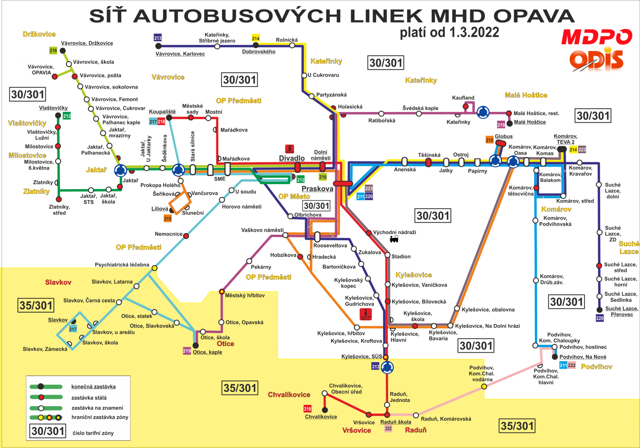 MHD Opava – Mapa, cena jízdenek a jízdní řády | Průvodce
