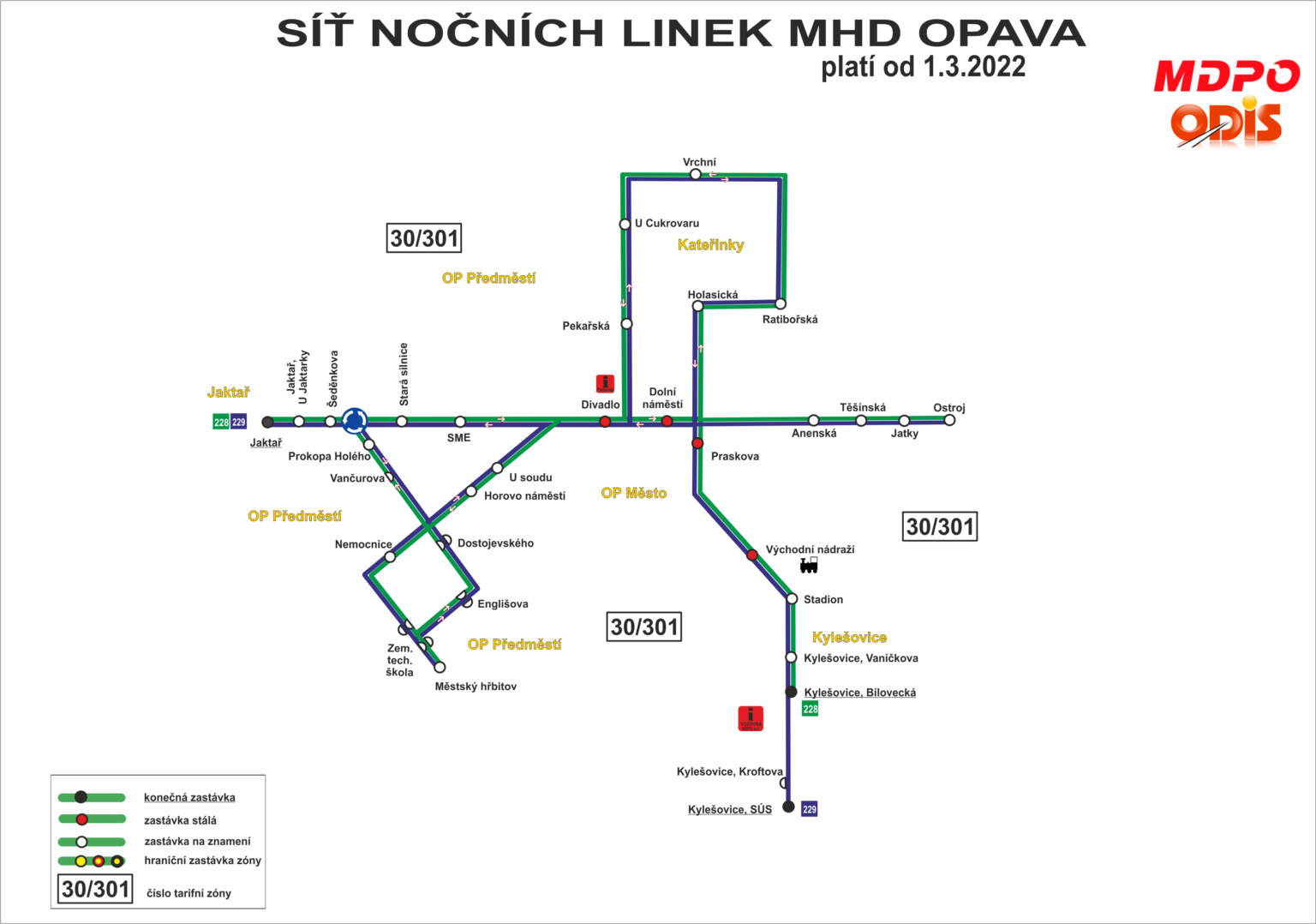 MHD Opava – Mapa, cena jízdenek a jízdní řády | Průvodce