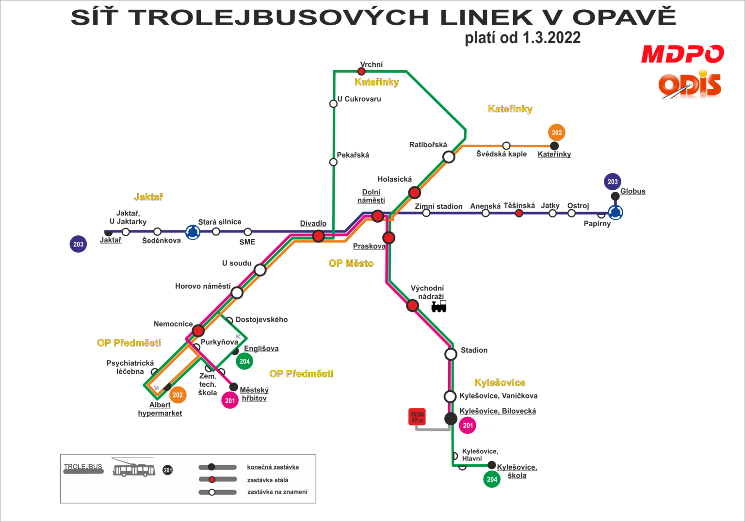 MHD Opava – Mapa, cena jízdenek a jízdní řády | Průvodce