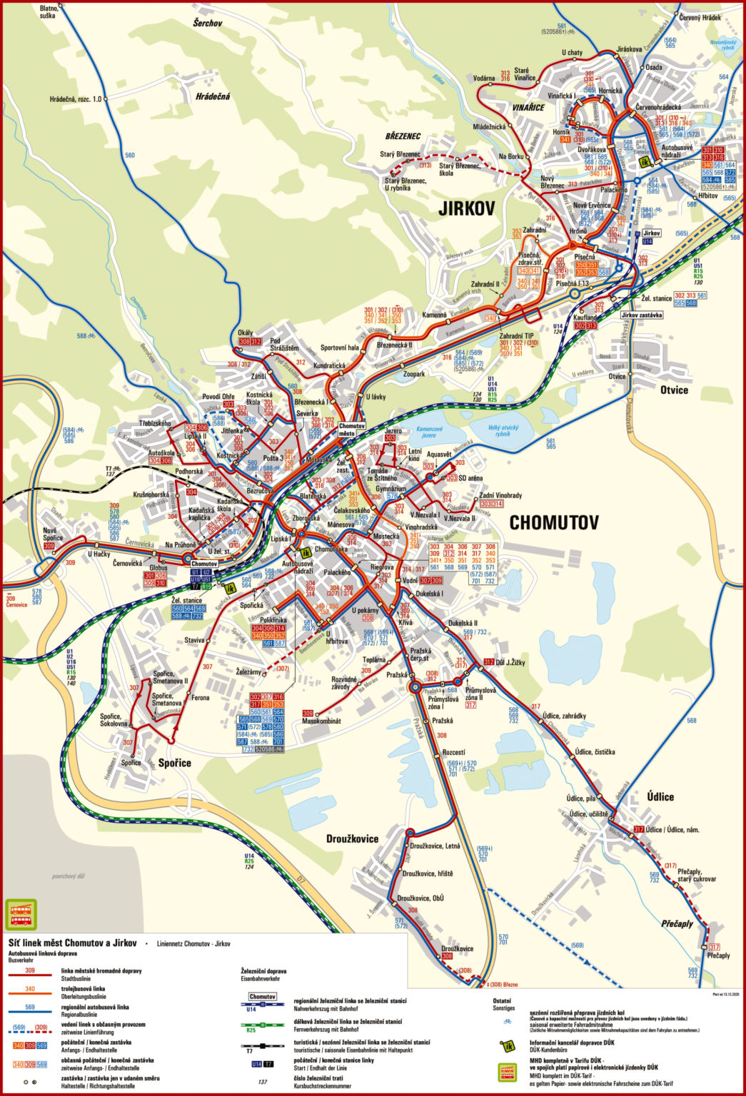 MHD Chomutov – Autobusy v Chomutově a Jirkově | Průvodce
