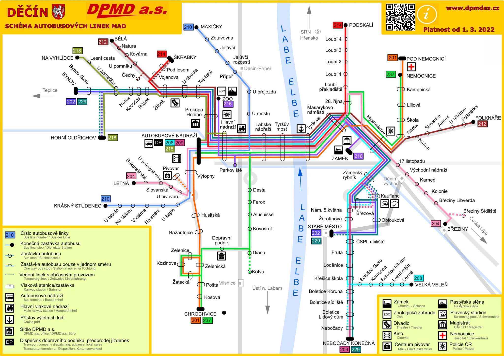 MHD Děčín - Spolehlivá autobusová doprava po městě | Průvodce 2024