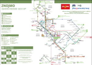MHD Znojmo – Autobusy: mapa, cena jízdenek a jízdní řády