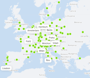 Autobusy FlixBus - Vyhledání spojení, typy jízdenek a jízdní řády linek