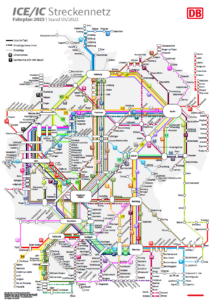 Vlaky Deutsche Bahn: Jízdní řády, typy jízdenek a jednotlivé trasy