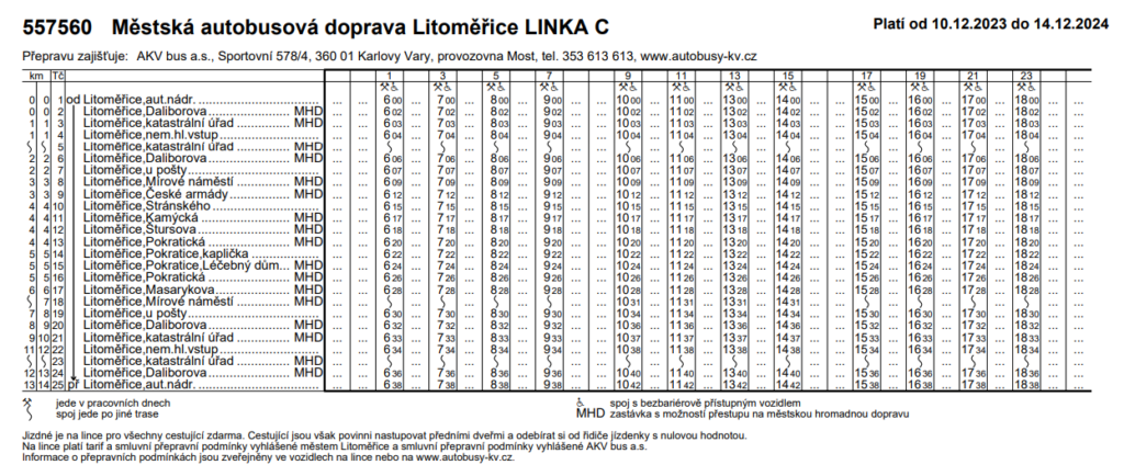MHD Litoměřice – Cestujte městskými autobusy zdarma | Průvodce